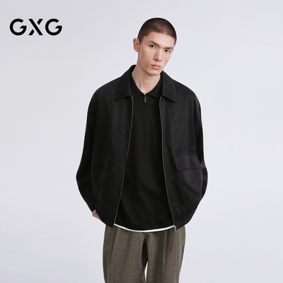 GXG男装 商场同款大口袋设计翻领夹克 2026春季新品G26X211027