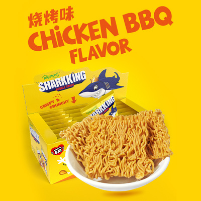 印尼进口啪啪通鲨鱼干脆面336g*2