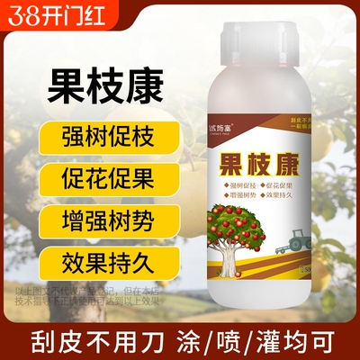 【果枝康】诚施富腐烂流胶轮纹专用柑橘桃苹果树枝干症肥料清园