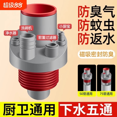 厨房五通下水管|回头客超1000人