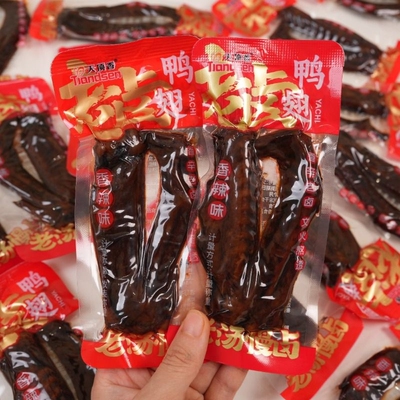天顶香老卤大鸭翅香辣解馋零食