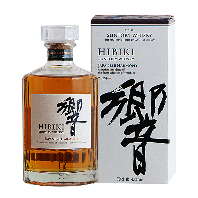 响和风醇韵调和型威士忌HIBIKI日本原装进口洋酒麦芽