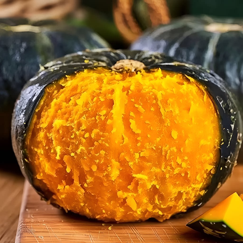 正宗贝贝南瓜板栗味新鲜现摘粉糯香甜农家自种宝宝辅食粗粮源头