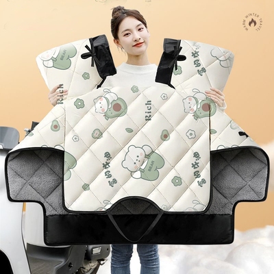 超级爆款】电动车挡风被2025新款