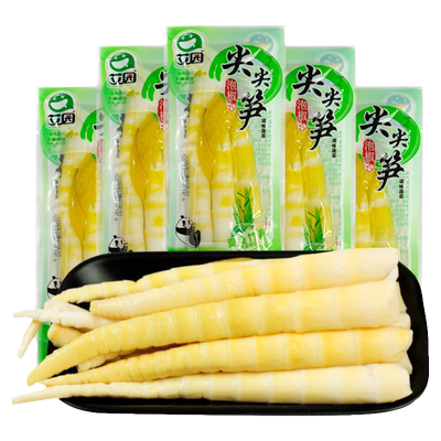 艾园泡椒尖尖笋500g新鲜开袋即食