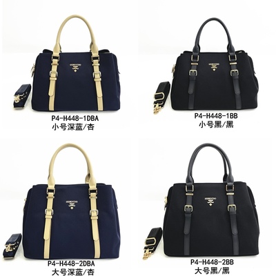圣.梵伦蒂诺P4-H448女士时尚百搭尼龙布单肩斜挎包手提包通勤包大