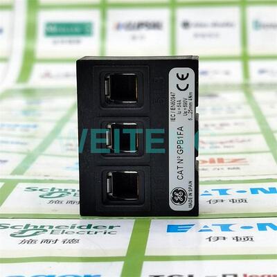10年老店 美国通用 GPB1FA 三相输入母线连接端子排25MM 107186