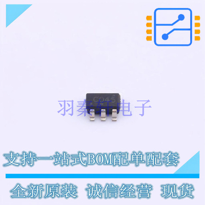 反相器 SN74LVC2G04DBVR SOT-23-6 TI 全新原装正品
