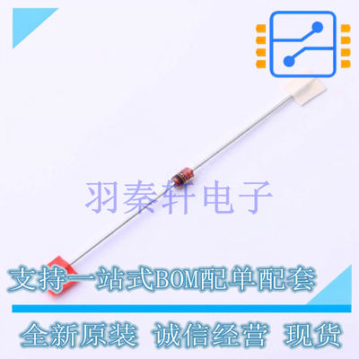 稳压二极管 1N4743ATR 插件,D2.03xL4.06mm ON 全新原装进口