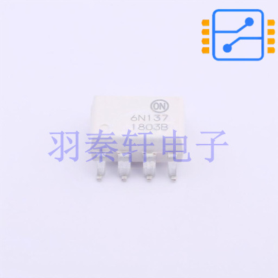 6N137SDM 封装DIP-8 光电耦合器 逻辑门输出 5KV 全新原装现货