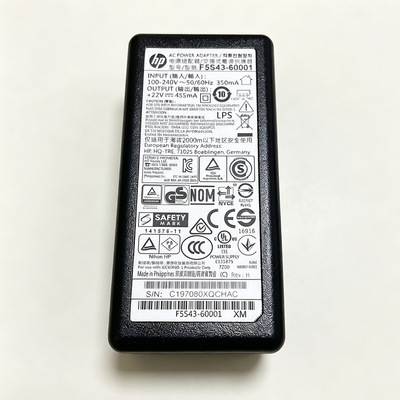 HP惠普22V 455ma 打印机电源适配器F5S43-60001 60002 原装