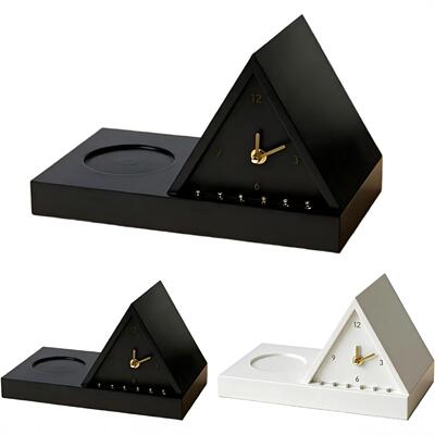 跨境新品Improvements Book Rest Clock with Light and Storage