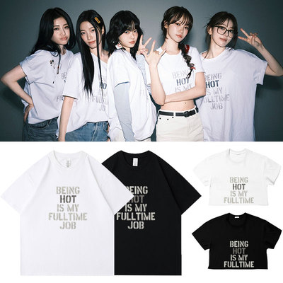 LESSERAFIM专辑HOT同款短袖T恤