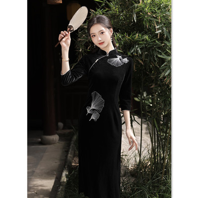 quality cheongsam chinese traditional qipao dress旗袍现代