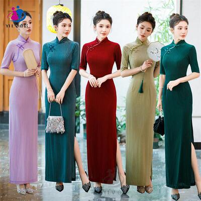 chinese traditional dress cheongsam women qipao旗袍plus size