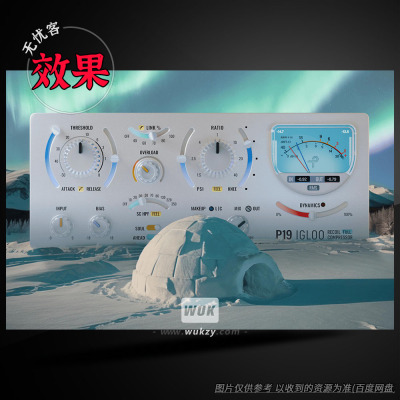 创新的反冲压缩器插件 Pulsar Modular P19 Igloo v1.1.7