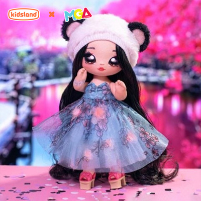 NaNaNa惊喜娜娜娜棉花娃娃波姆美发玩偶女孩洋娃娃生日礼物玩具