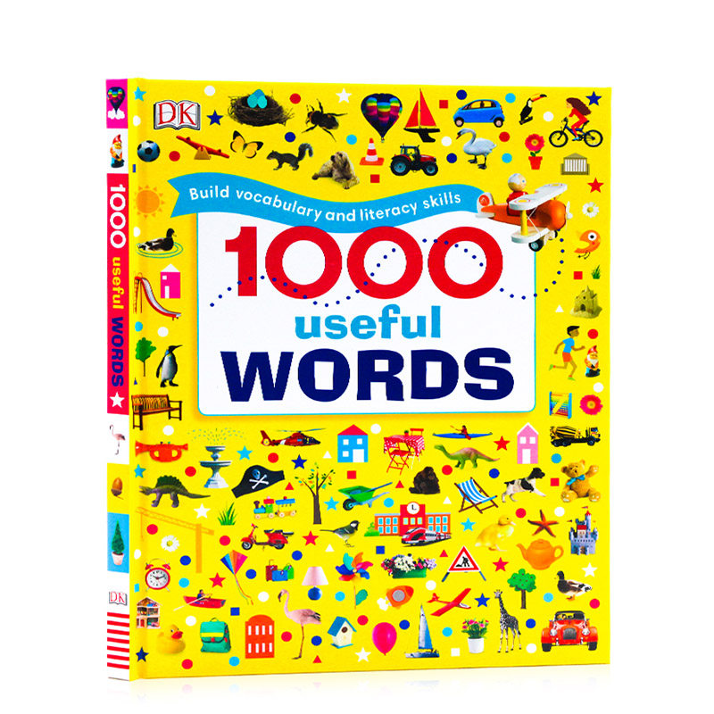 dk1000词进口英文原版正版常用英语1000词 1000 Useful Words插图图解字典词典单词词汇量积累读写能力提升课外读物精装_虎窝淘