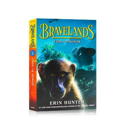 进口英文原版正版勇敢之地2：荣誉守则 Bravelands #2: Code of Honor 动物冒险奇幻章节小说 Erin Hunter艾琳亨特