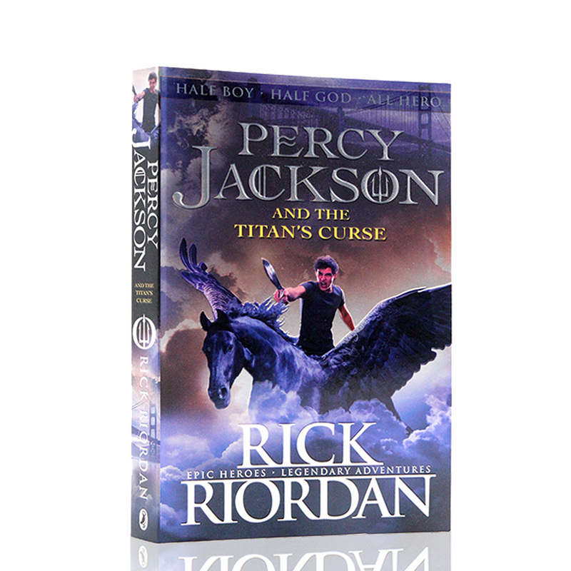 进口英文原版正版 Percy Jackson and the Titan's Curse波西·杰克逊与巨神之咒平装小说学生英语课外阅读 ...