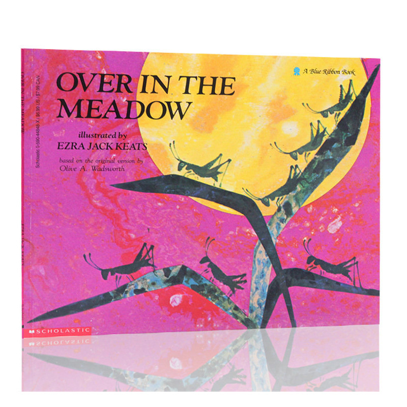 进口英文原版正版廖彩杏书单 Over in the Meadow Ezra Jack Keats在草原的那一边 Olive A ...