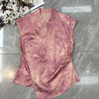 多多店2026夏上新人丝提花国风小衫G348-A9902