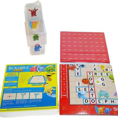 跨境SCRABBLE GAME糖果拼单词游戏儿童亲子桌面游戏对战卡牌玩具