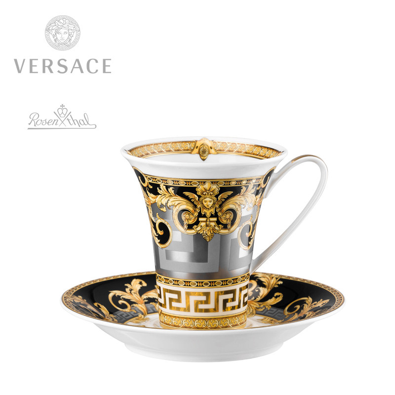 Rosenthal Meets Versace范思哲 金樽陶瓷咖啡杯碟