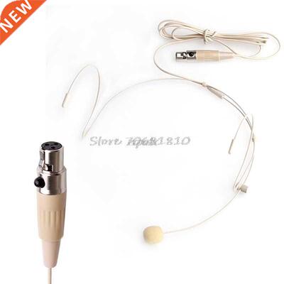 Ear Head Headset Mic Headworn Microphone For ALL XLR 3PIN TA