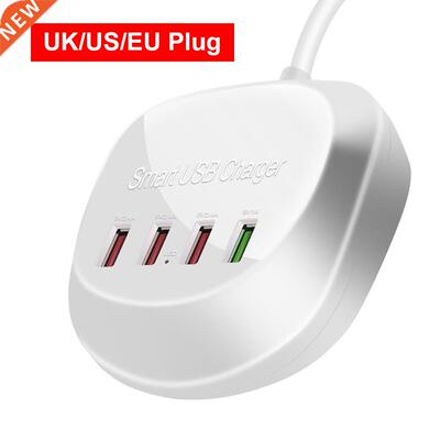 Portable USB Charger Hub Quick Charge QC3.0 4 Ports Fast Cha