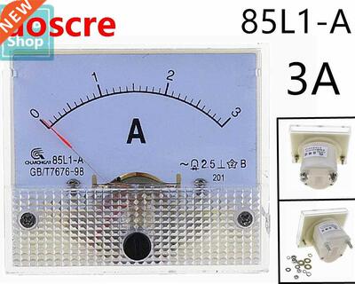 1PCS 85L1 3A AC Panel Meter Analog Panel Ammeter Dial Curren