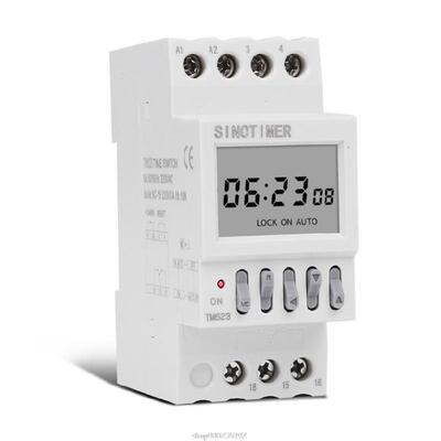TM6 220V Programmable Astronomical Time Switch with Latitu