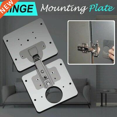 Hinge Repair Plate Rust Resistant Steel Furniture Cupboard R