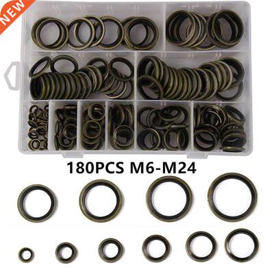 180PCS M6-M24 Mechanical Modification Washers Sealing High P