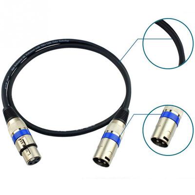 5FT XLR  Pin Male to Female Microphone Mic Audio Shielded E