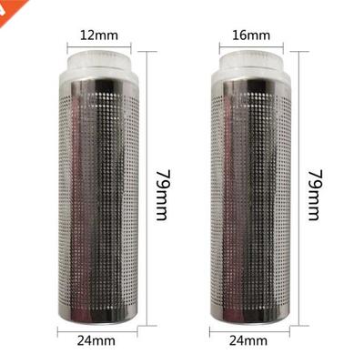 12/16mm Aquarium Trachea Stainless Steel Protective Sleeve F