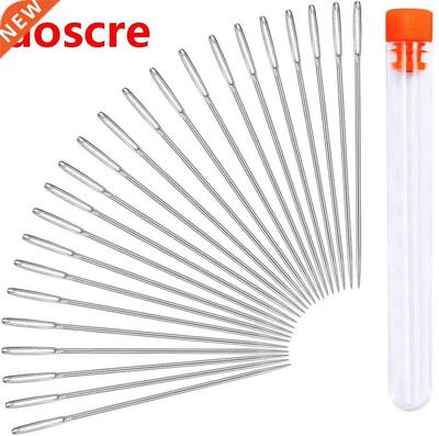 23 PCS 1.97in Large Eye Sewing Needles Leather Crafts Sewing