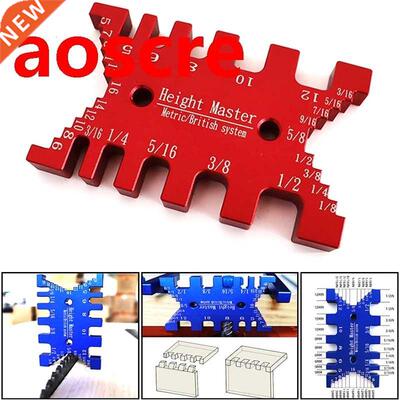 Woodworking Tenon Gauge Metric/Inch High Precision Height Ga