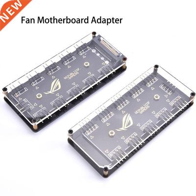 5V 3/4pin 10 Hub Splitter SATA Power ARGB/RGB Adapter LED Ex