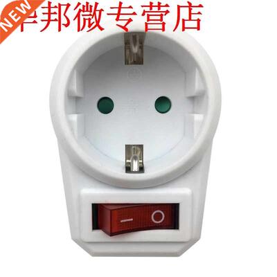 European Conversion Plug 250V 16A 3680W 1 to 1 Way Socket Ge