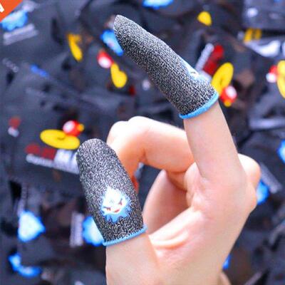 Gaming Finger Sleeve Game Controller Sweatproof Gloves Breat