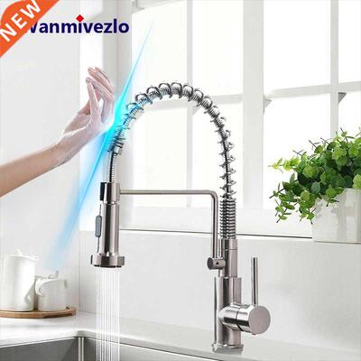 Smart Touch Kitchen Faucet Touch Control Mixer Tap Sensitiv