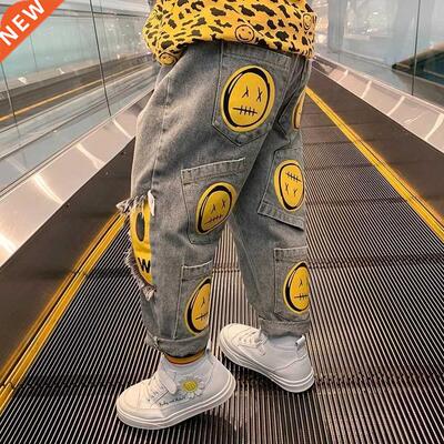 Baby Boys Jean Pants Kds Denm Trousers Chldren Casual Jea