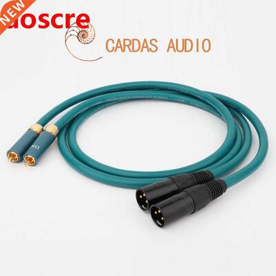Pair HiFi ortfon RCA to 3pin XLR Balanced plug Audio Cable C