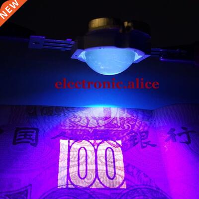 10W High Power LED Lamp Ultra Violet UV 395nm 900mA 12V + 60