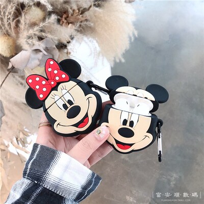 Mickey mous cartoon AirPod headset protective cover apple wi