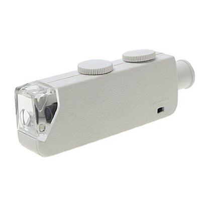 White Illuminated Lighted 160X-200X Microscope
