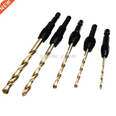 5pcs Countersink Drill Bit Set Screw Change Hex Shank Counte
