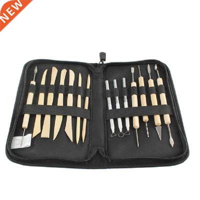 14pcs Clay Pottery Tools Sculpture Tools Plasticine Carving