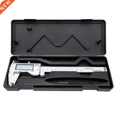 0-150mm 6 inch LCD Electronic Calipers Stainless Steel Digit